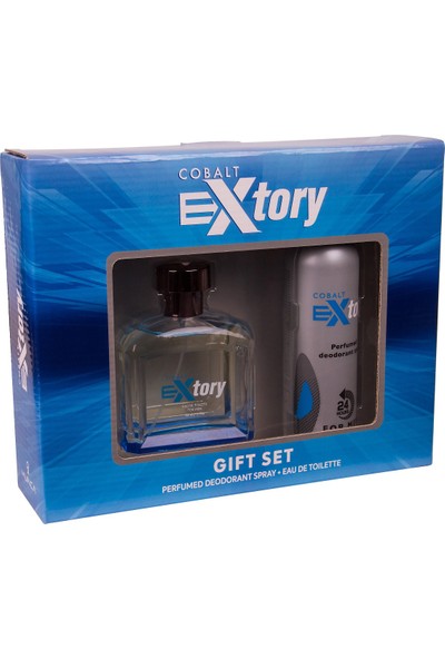 Extory Cobalt Parfüm+Deodorant