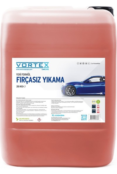 VORTEX FIRÇASIZ YIKAMA SIVISI 25 KG VORTEX FIRÇASIZ YIKAMA SIVISI 25 KG