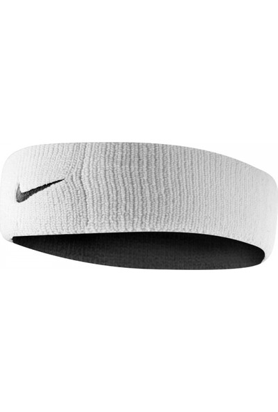 Nike Headband Unisex Saç Bandı Beyaz Siyah N.Nn.B1.101.Os