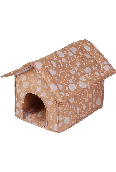 Petzoom Kedi Evi Yatağı Kahverengi Petzoom Kedi Evi Yatağı Kahverengi