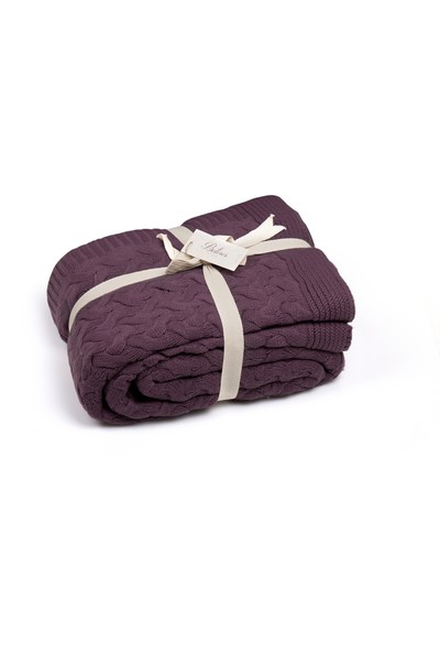 Betireshome Çift Kişilik Akrilik Örgü Battaniye