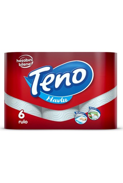 Teno Kağıt Havlu 6 'lı kk Teno Kağıt Havlu 6 'lı kk