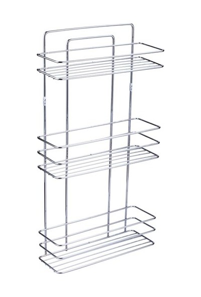 Laısy Tş - 03K Üçlü Tel Şampuanlık Krom