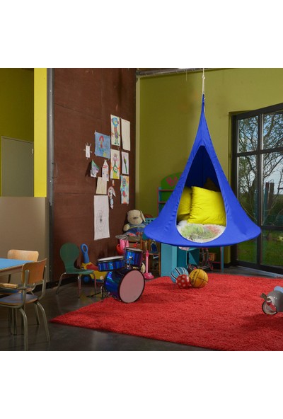 Koza Salıncak Çadır 85 Cm Çap Mavi