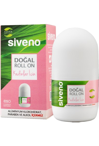 Siveno Doğal Roll On Kadınlar İçin 50 Ml Yeni Siveno Doğal Roll On Kadınlar İçin 50 Ml Yeni
