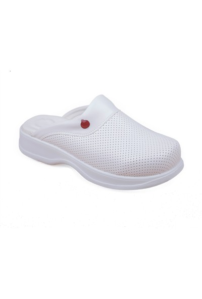 Nar Ortopedi Bayan Sabo Terlik Lacivert Beyaz NT 019