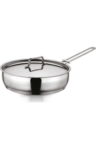 Hascevher Anett 24 cm Kapaklı Tava