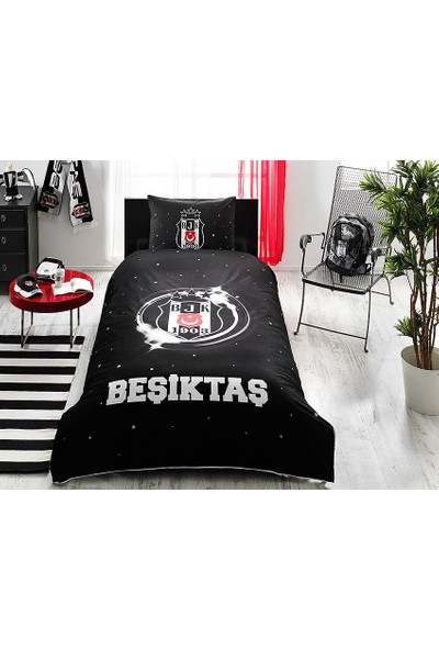 Taç Lisanslı Beşiktaş 3 Yıldız Nevresim Takımı