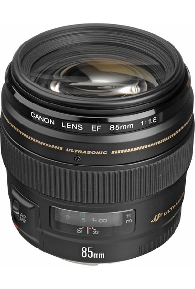 Canon 85mm f/1.8 USM Lens ( Canon Eurasia Garantili ) Canon 85mm f/1.8 USM Lens ( Canon Eurasia Garantili )