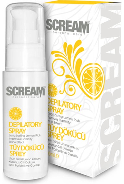 Scream Tüy Dökücü Sprey 50 ml Scream Tüy Dökücü Sprey 50 ml
