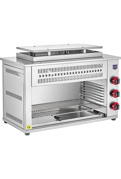 Remta 3 Radyanlı Salamander Izgara Doğal Gazlı CE Belgeli Remta 3 Radyanlı Salamander Izgara Doğal Gazlı CE Belgeli