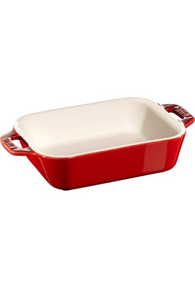 Staub 405111390 Seramik Fırın Kabı Kırmızı 14 x 11 cm