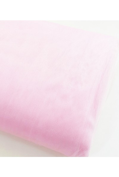 Byozras Kristal Tül - En 3 Metre - Soft ve Canlı Renklerde - Pembe Byozras Kristal Tül - En 3 Metre - Soft ve Canlı Renklerde - Pembe