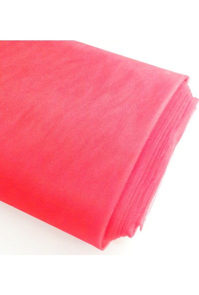 Byozras Kristal Tül - En 3 Metre - Soft ve Canlı Renklerde - Kırmızı Byozras Kristal Tül - En 3 Metre - Soft ve Canlı Renklerde - Kırmızı