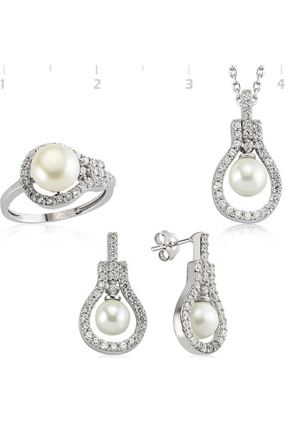 Grandhanra Gümüş İnci Ampül Set