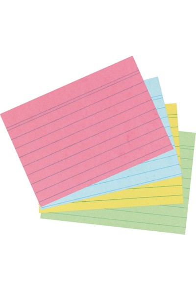 Herlitz Kartoteks A7 200Lü Çizgili Karışık Renk 10836245 Herlitz Kartoteks A7 200Lü Çizgili Karışık Renk 10836245