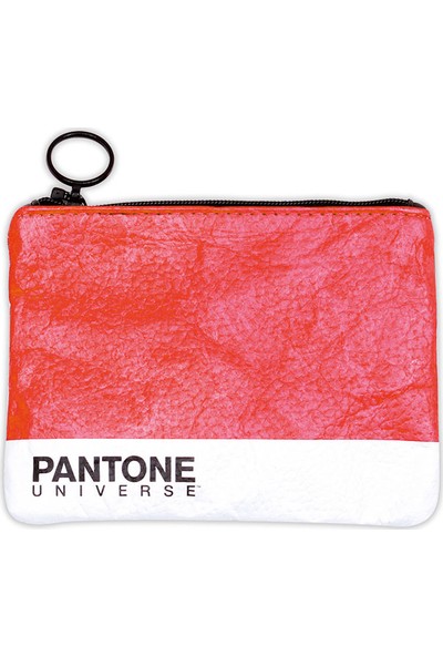 Pantone C1 Bozuk Para Cüzdanı - Kırmızı