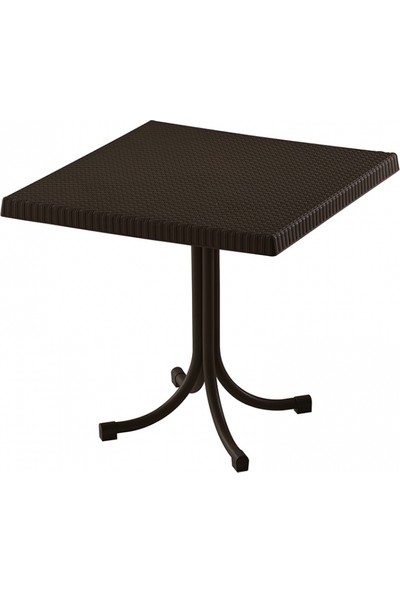 Comfort Mutfak Balkon Ve Bahçe Masası 80X80 Rattan Comfort Mutfak Balkon Ve Bahçe Masası 80X80 Rattan