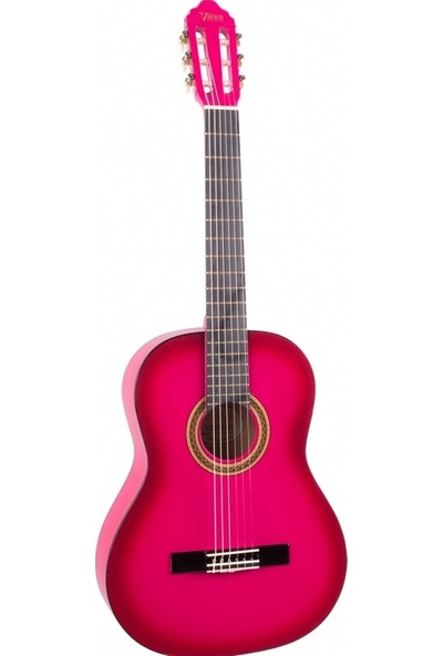 Valencia VC104 Klasik Gitar 4/4 (Pembe) Valencia VC104 Klasik Gitar 4/4 (Pembe)