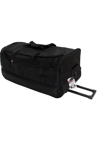 Escape 254-S Siyah İki Tekerlekli Çek Çekli Seyahat Çantası