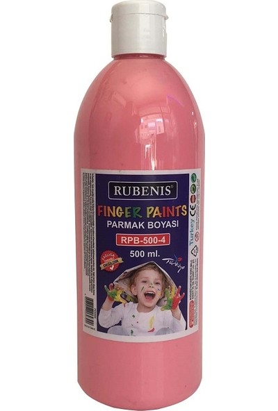 Rubenis Parmak Boyası 500 ml. Pembe RPB-500-4 Rubenis Parmak Boyası 500 ml. Pembe RPB-500-4