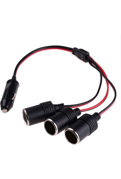 Platoon Araç İçi Çakmak Çoklayıcı 1 Giriş 3 Çıkış 50 Cm Kablolu Platoon Araç İçi Çakmak Çoklayıcı 1 Giriş 3 Çıkış 50 Cm Kablolu