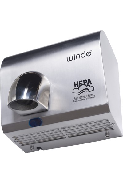Winde Pw250 Fotoselli El Kurutma Makinası 2500W Paslanmaz Çelik Winde Pw250 Fotoselli El Kurutma Makinası 2500W Paslanmaz Çelik