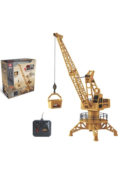 Canda Kablo Kumandalı Kule Vinç Oyuncak Km6820