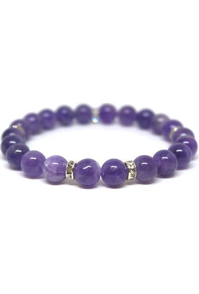 Bi'Bileklik Ametist Taşı Bileklik 00103