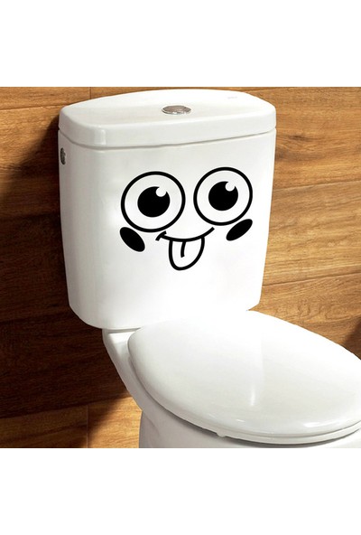 Oracal Sevimli Klozet Kapağı Stickerı Oracal Sevimli Klozet Kapağı Stickerı