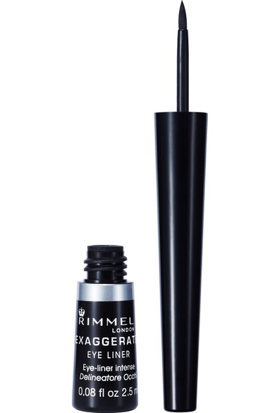 Rimmel London Exaggerate Eyeliner 001 100% Black Rimmel London Exaggerate Eyeliner 001 100% Black