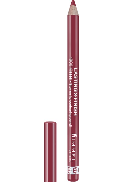Rimmel London Lasting Finish 1000 Kisses Lip Liner 004-Indian Pink Rimmel London Lasting Finish 1000 Kisses Lip Liner 004-Indian Pink