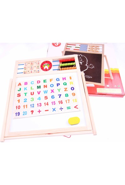 Akademiloji Çift Yüzlü Çok Amaçlı Yazı Tahtası