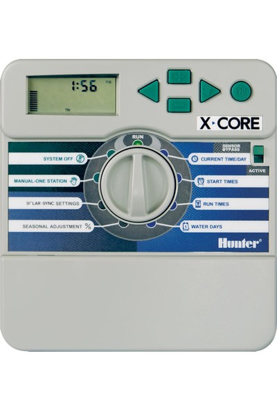 Hunter XC-401i-E 24V Elektrikli 4 Hat Sulama Zaman Saati