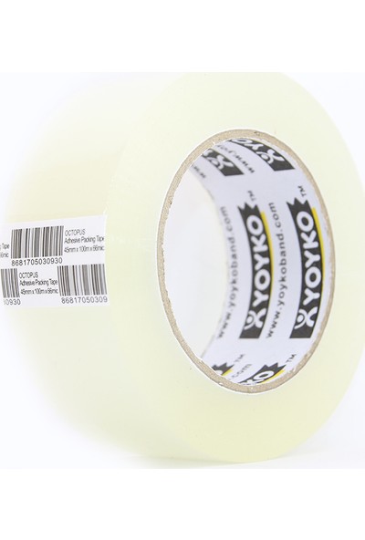 Ahtapot Koli Bandı Ahapot Şeffaf 45mm X 100 metre 66 micron 1 Adet Ahtapot Koli Bandı Ahapot Şeffaf 45mm X 100 metre 66 micron 1 Adet