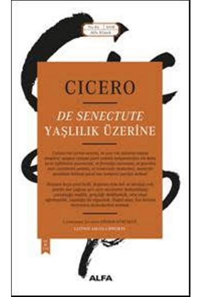 Yaşlılık Üzerine - Cicero