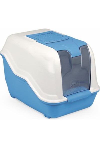Netta Filtreli Çift Açılır Kapalı Kedi Tuvaleti
