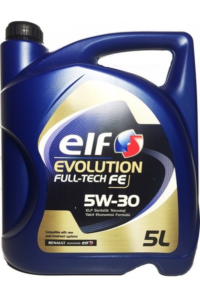 Elf Evolution Full-Tech FE 5W-30 5 Litre Motor Yağı ( Üretim Yılı: 2021 ) Elf Evolution Full-Tech FE 5W-30 5 Litre Motor Yağı ( Üretim Yılı: 2021 )