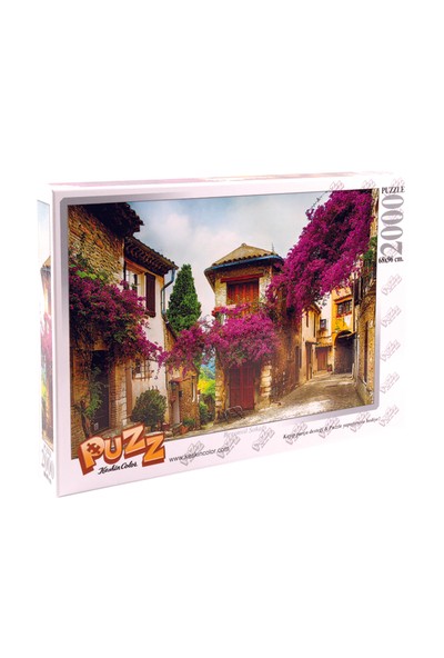 Puzz 2000 Parça Yapboz Begonvil Sokağı Puzz 2000 Parça Yapboz Begonvil Sokağı