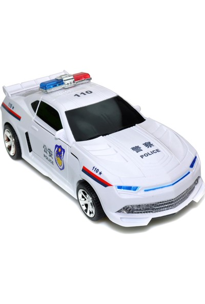 Powerhob Oyuncak Robot Polis Arabası 30 Cm Powerhob Oyuncak Robot Polis Arabası 30 Cm