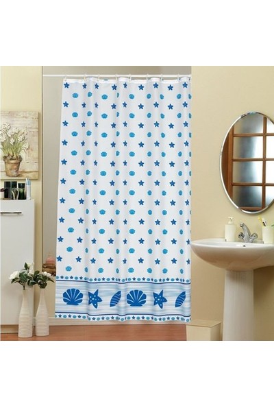 Evdy Banyo Perdesi 4910 Çift Kanat