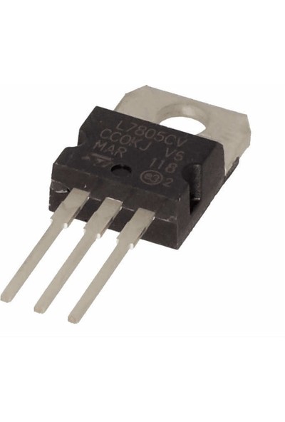 Robotekno Voltaj Regülatörü 5V 7805 L7805CV TO-220 Şarj Devresi Uyumlu Robotekno Voltaj Regülatörü 5V 7805 L7805CV TO-220 Şarj Devresi Uyumlu