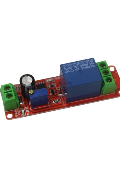 Robotekno Gecikmeli Röle Modülü Zaman Ayarlı NE555 Arduino İletim Gecikmeli Robotekno Gecikmeli Röle Modülü Zaman Ayarlı NE555 Arduino İletim Gecikmeli
