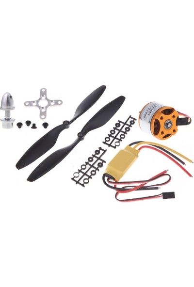 Robotekno Bruhsless Motor 1000KV A2212 RC 1045 30A ESC Firmware Pervane Robotekno Bruhsless Motor 1000KV A2212 RC 1045 30A ESC Firmware Pervane