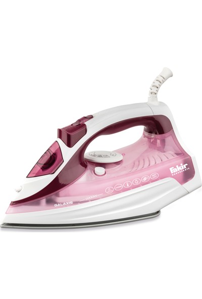 Fakir Galaxis Buharlı Ütü - Pembe Fakir Galaxis Buharlı Ütü - Pembe