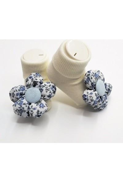 Baby By Bumbo Çiçekli Bebek Çorap