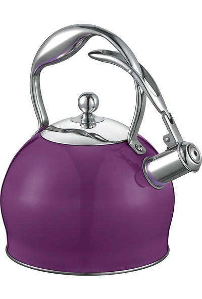 Neva N2377 Sweet Çelik Demlik Mor Neva N2377 Sweet Çelik Demlik Mor