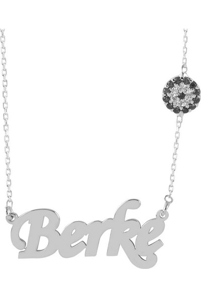 Glorria Kişiye Özel İsimli Gümüş Kolye Gümüş