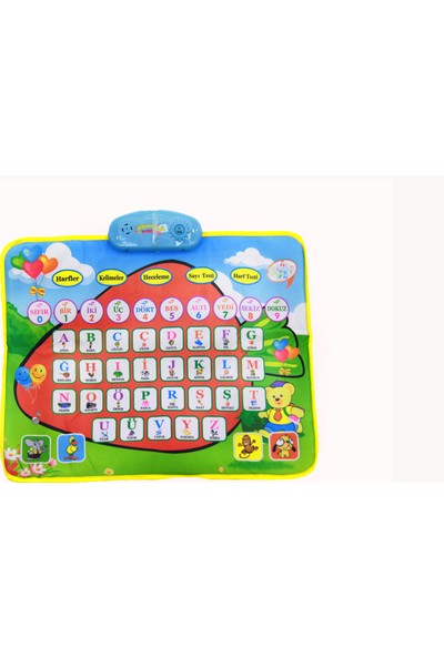 Eğitici Abc Halı Mavi Eğitici Abc Halı Mavi