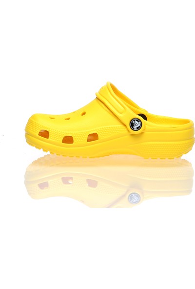 Crocs Classic Clog 204536-7C1 Sarı Çocuk Terlik
